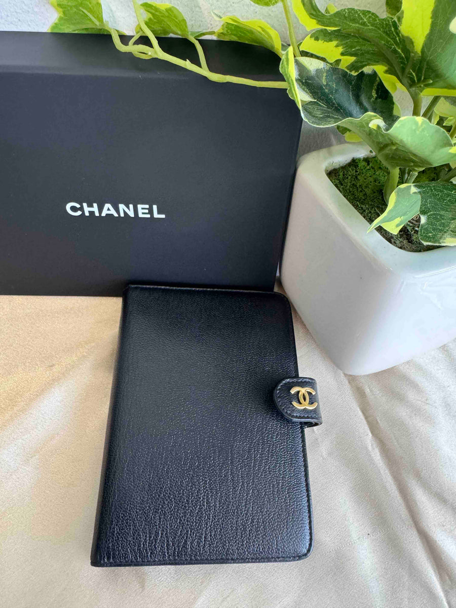 Chanel Notebook RE70349100 Black Leather | ShopShops